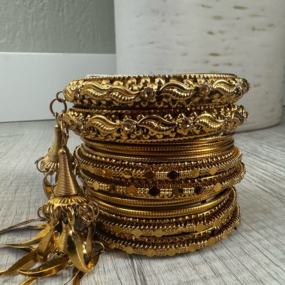Authentic Indian Bangles - Gem